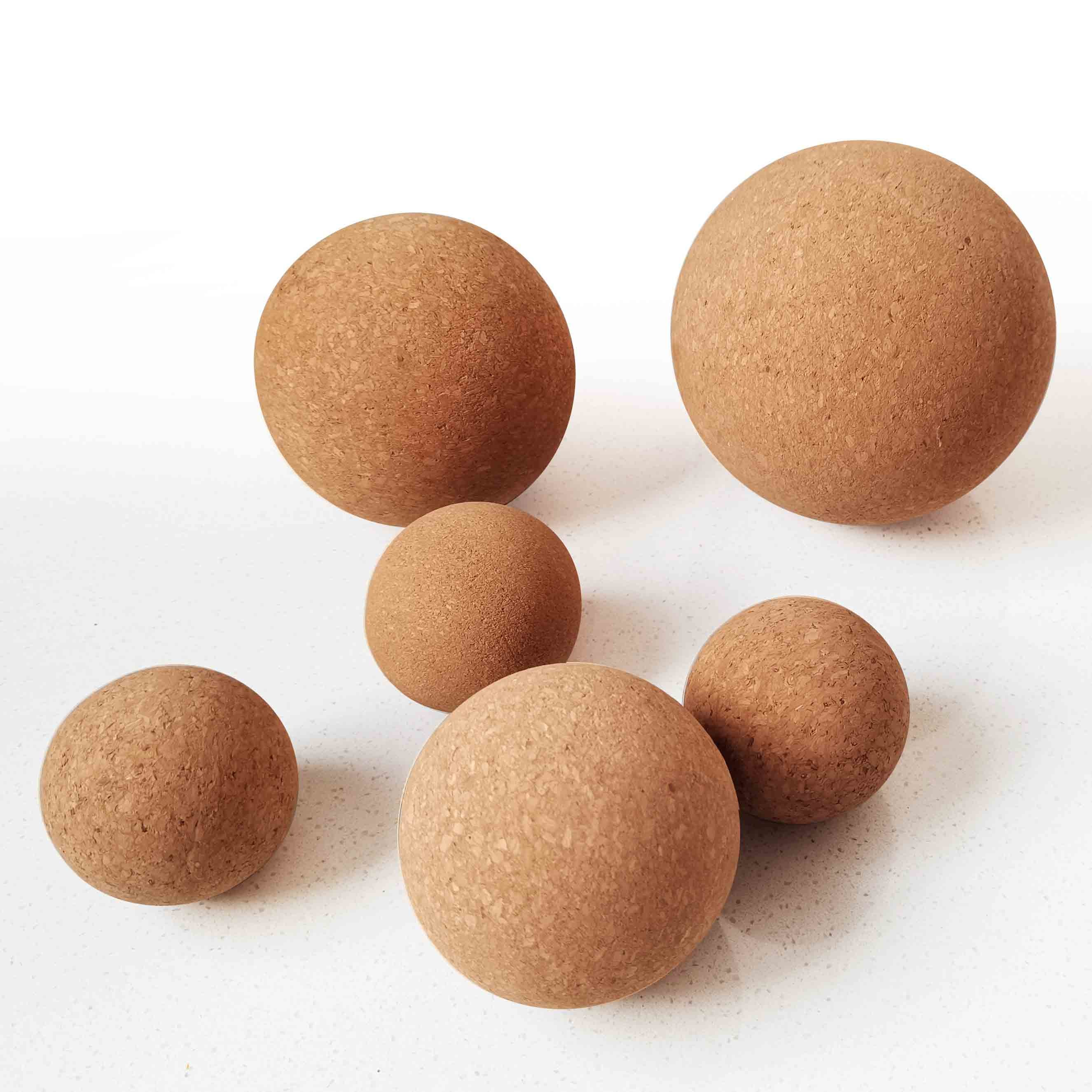 Dia 70mm BSCI Natural Cork Ball Lid Heat Resistance Moisture Proof For Jars