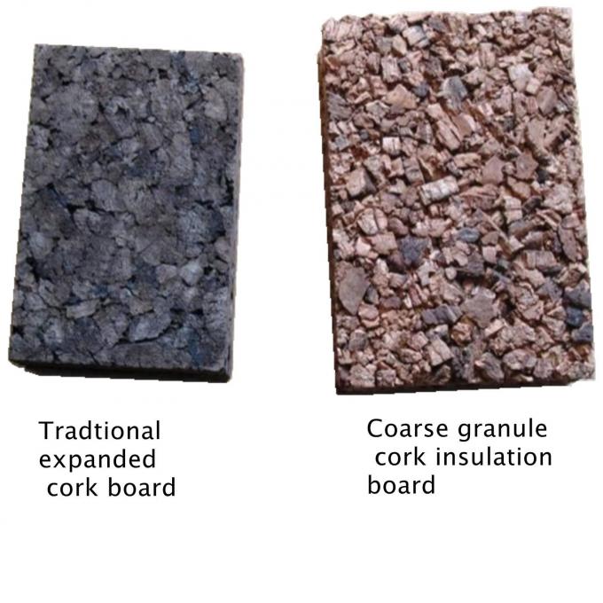 FSC Coarse Granule Carbonized Cork Insulation Blocks Boards Sound ...